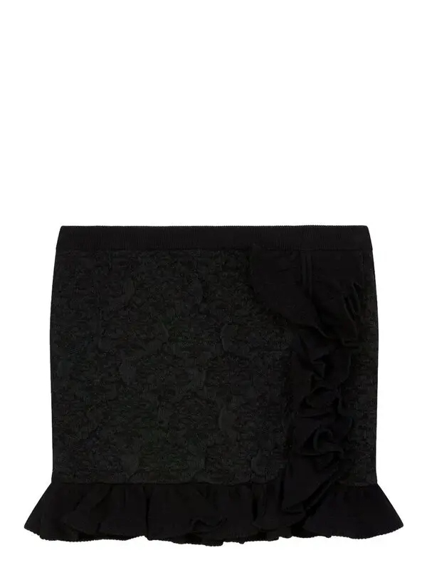 DONDE ESTEBAN Lanzarote Mini Skirt - Black