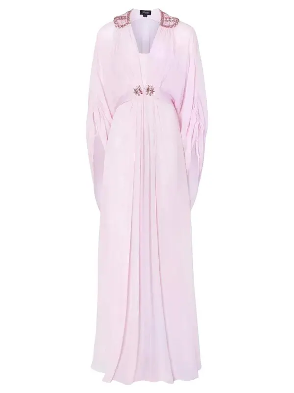 TEMPERLEY LONDON Embellished Maxi Dress - Pink