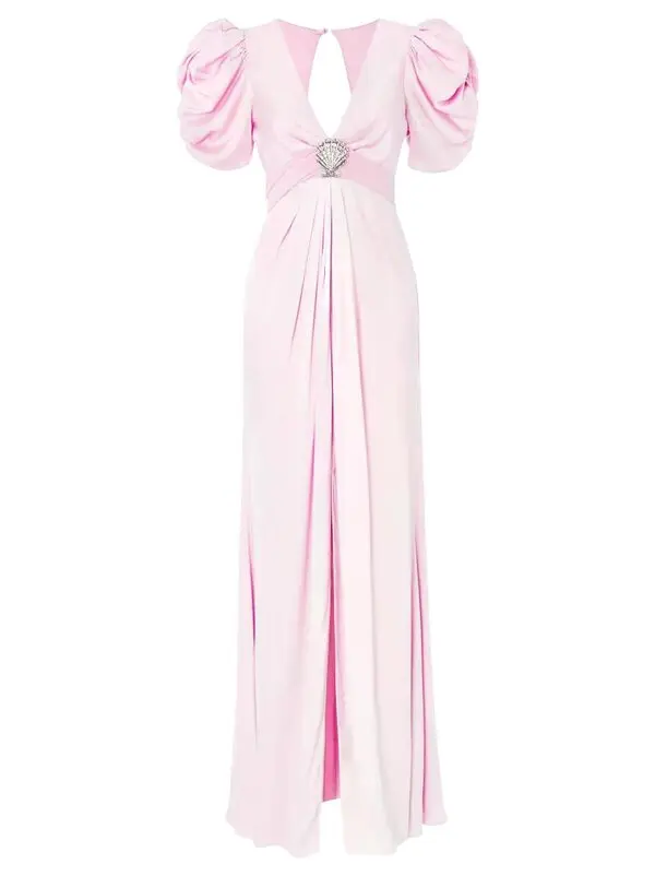 TEMPERLEY LONDON Short-sleeve Gown - Pink