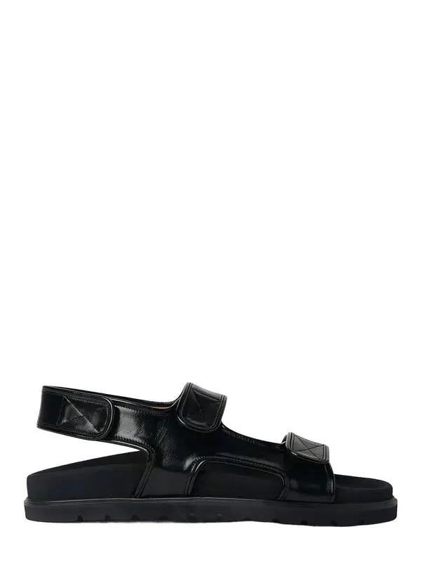 REIKE NEN Leather Sandals - Black