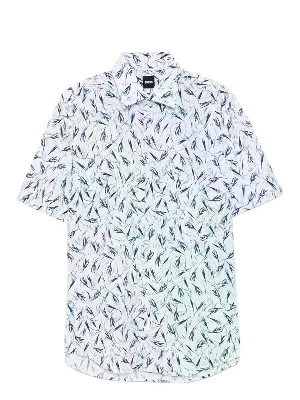 BOSS Graphic-print Shirt - White