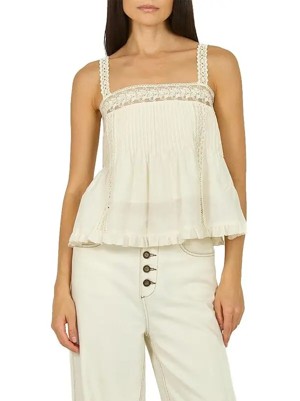 SECRET PON-PON Audrey Top - Antique Creme