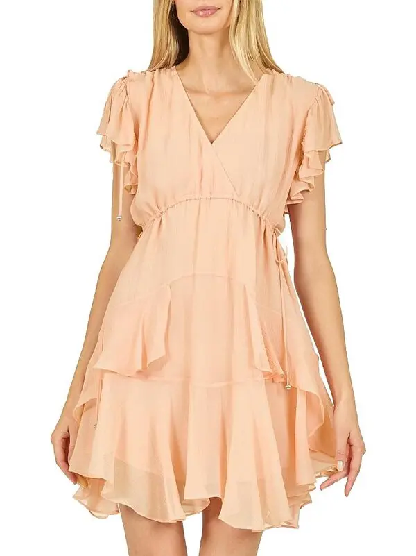 SECRET PON-PON Thea Dress - Peach