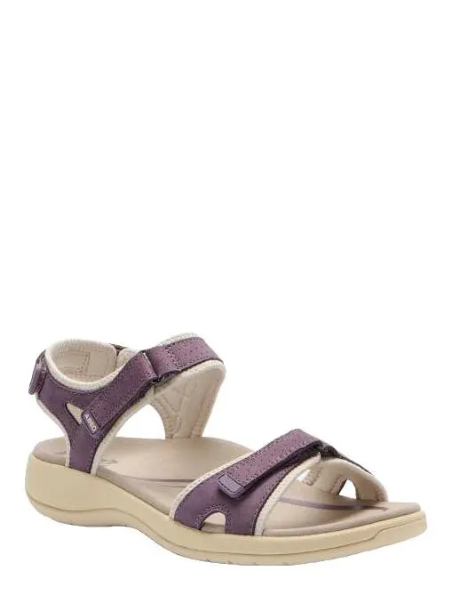ABEO Goleta Strappy Adjustable Sandals - Purple - Regular