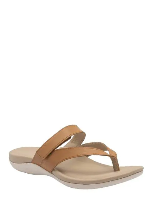 ABEO Oasis Thong Sandal - Almond - Metatarsal