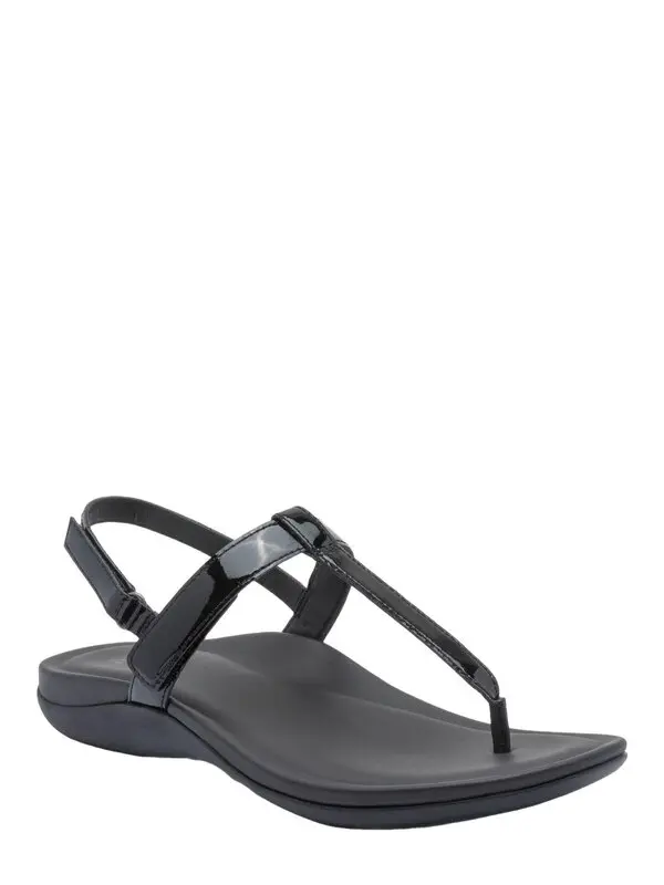 ABEO Oasis T-strap Sandal - Black - Regular