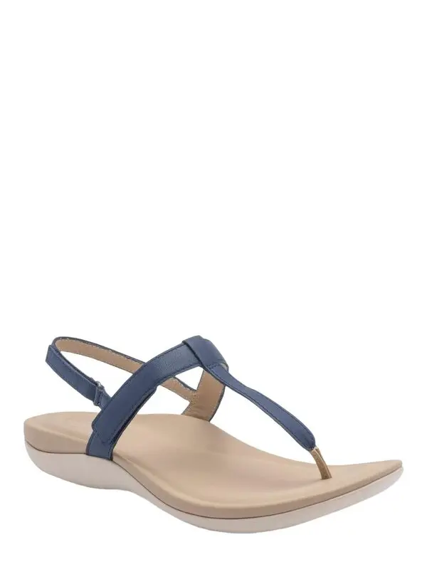 ABEO Oasis T-strap Sandals - Navy - Regular