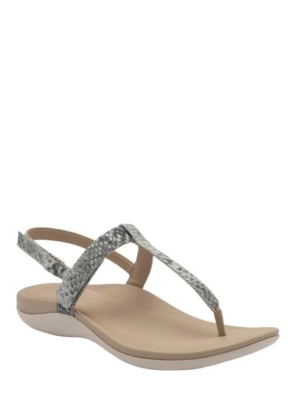 ABEO Oasis T-strap Sandal - Snake - Regular