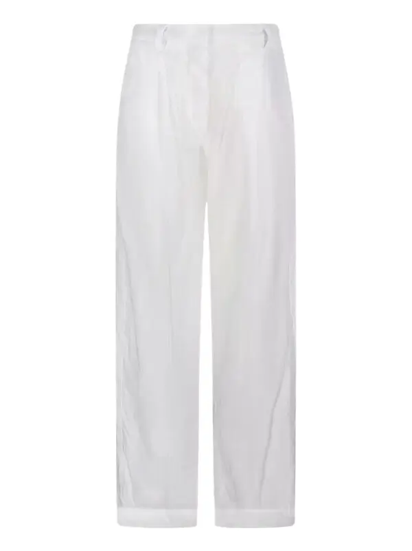 THELATEST Cotton Trousers - White