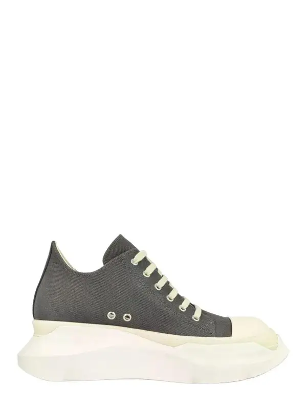 Rick Owens Abstract Low-top Sneakers - Grey