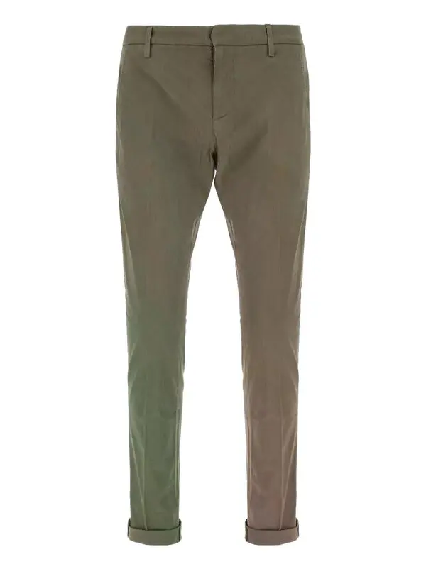 DONDUP Straight-leg Chinos - Green