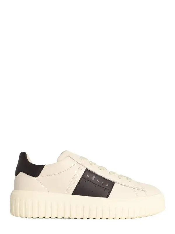 Hogan Leather Sneakers - White