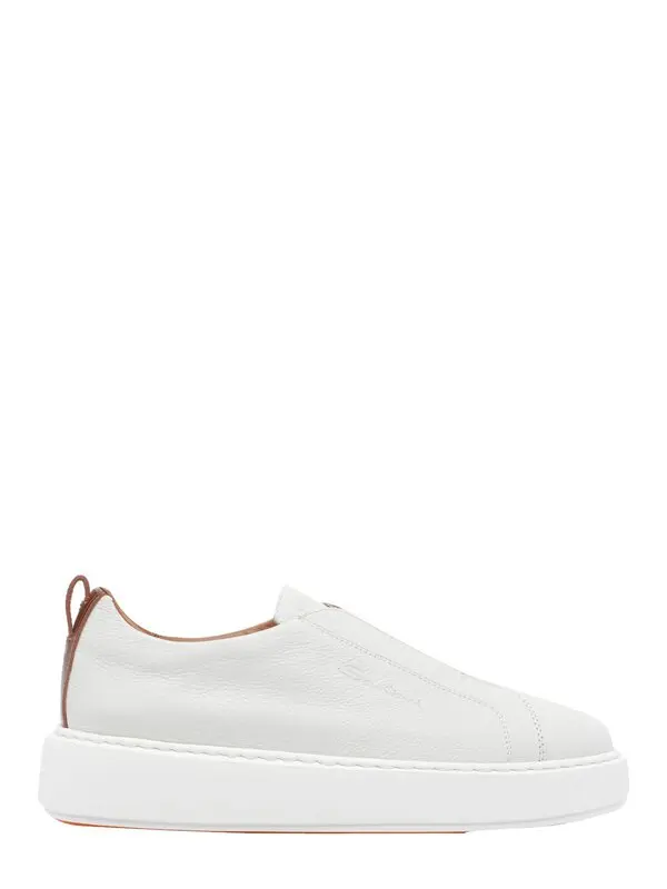 Santoni Slip-on Sneakers - White