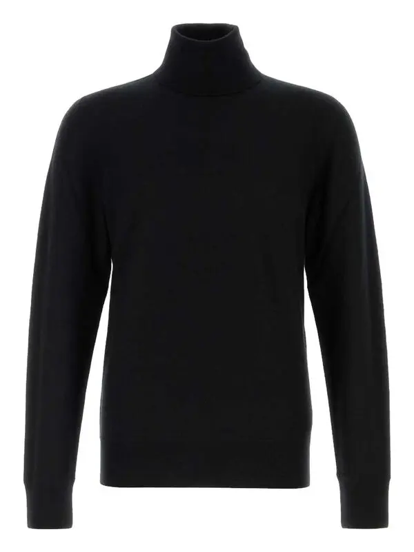 THE ROW Bjorn Cashmere Sweater - Black
