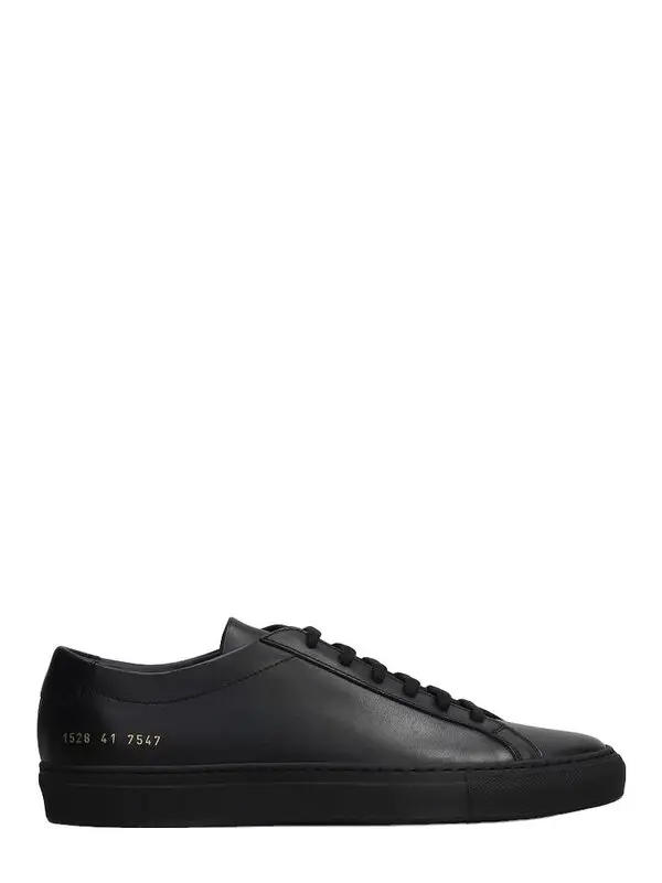 COMMON PROJECTS Original Achilles Leather Sneakers - Black