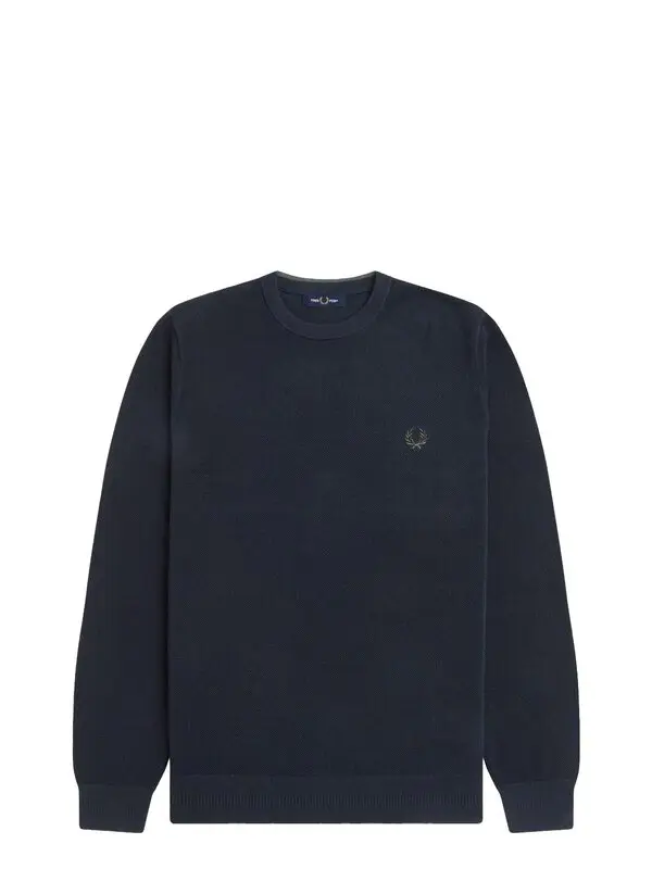 Fred Perry Regular Fit Jersey With Logo - Blue