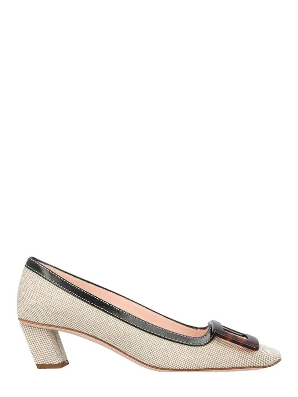 ROGER VIVIER Heeled Shoes - C415(daino)+b999(nero)