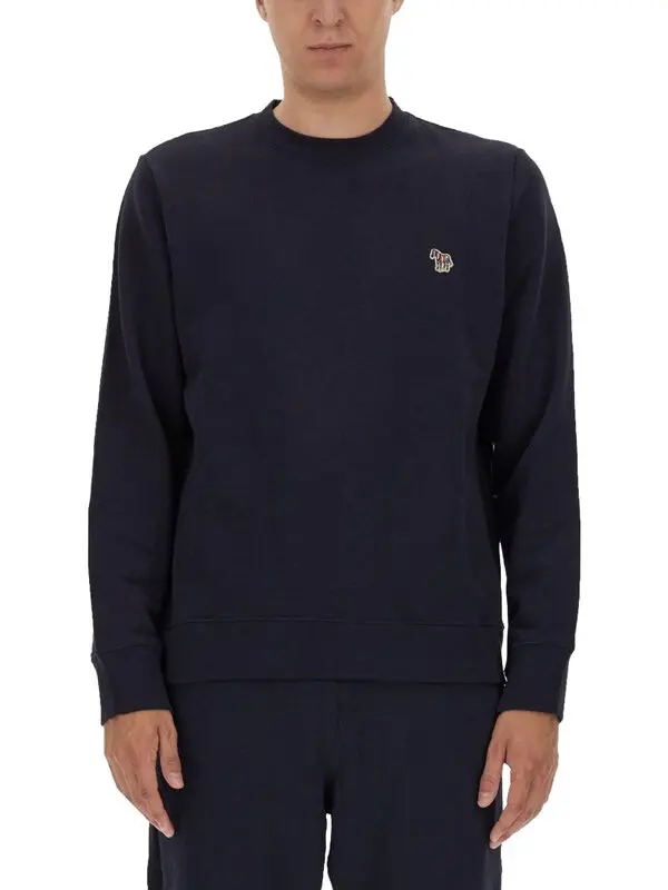 Paul Smith Zebra Sweatshirt - Blue