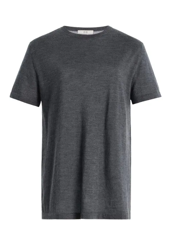 Co Cashmere T-shirt - Grey