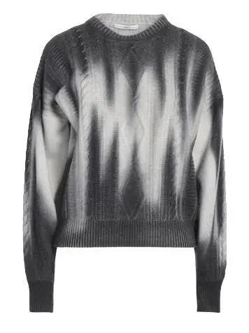 High Knitted Sweater - Grey