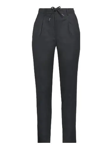Herno Tapered Twill Pants - Black