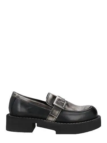 GCDS X CLARKS Leather Loafers - Black