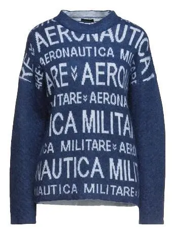AERONAUTICA MILITARE Knitted Sweater - Blue