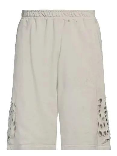 44 LABEL GROUP Shorts & Bermuda Shorts Size Cotton - Light Grey