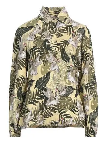 CONNOR & BLAKE Hawaiian Print Woven Shirt - Yellow