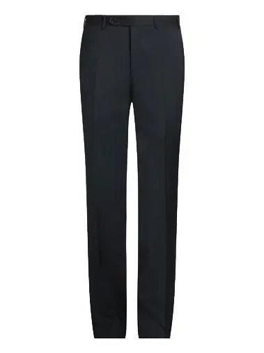 Canali Tailored Virgin Wool Pants - Black