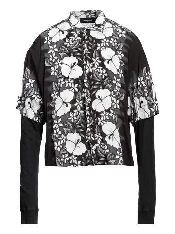 Dsquared2 Shirt Size Viscose - Black