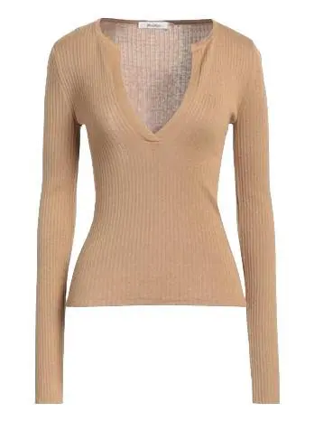Max Mara Long Sleeve Sweater - Camel