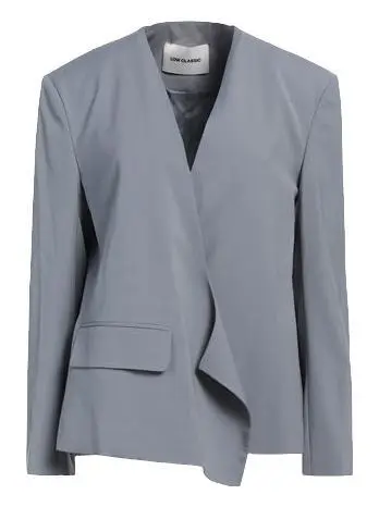 LOW CLASSIC Single-breasted Blazer - Slate Blue