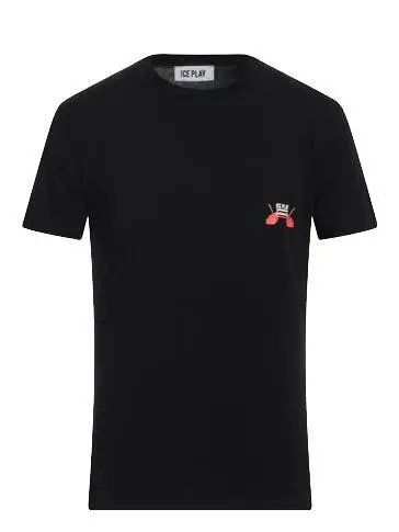 ICE PLAY T-shirt Size Cotton, Elastane - Black