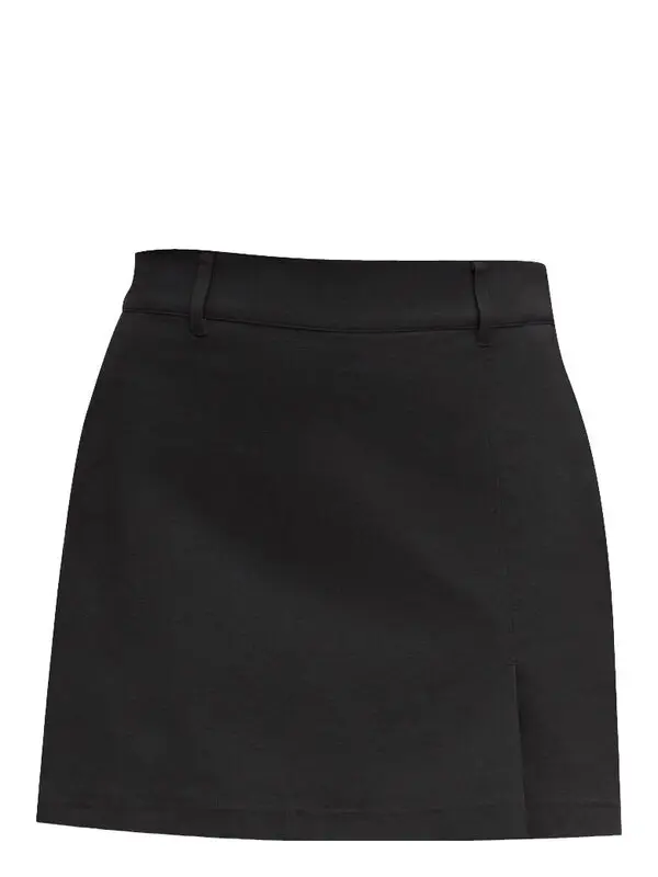 Lululemon Stretch Twill Front Pleat Golf Skirt - Black