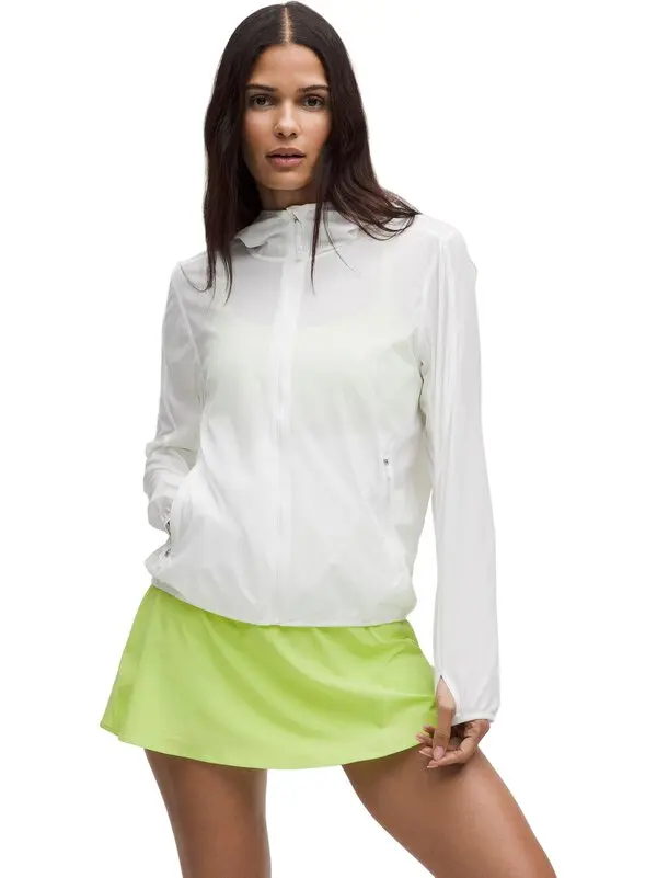 Lululemon Breathable Lightweight Training Jacket - White