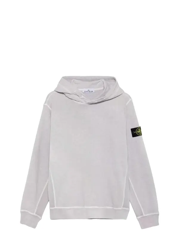 Stone Island Compass-badge Hoodie - Purple