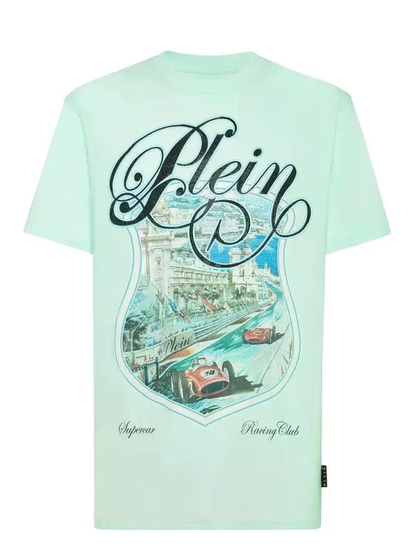 Philipp Plein Racing Car T-shirt - Green