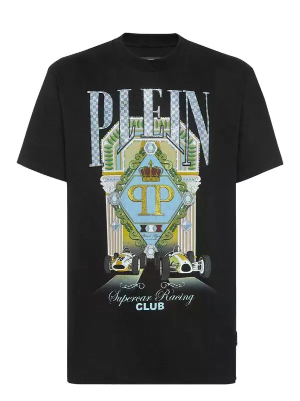 Philipp Plein Supercar Racing T-shirt - Black
