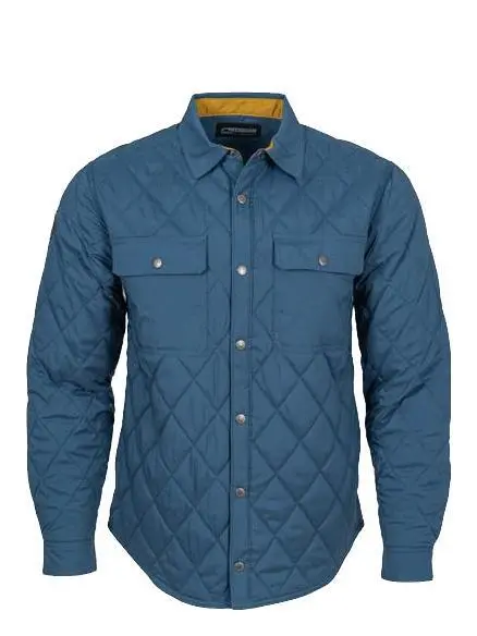 MOUNTAIN KHAKIS Belton Quilted Shirtjac - Faded Indigo