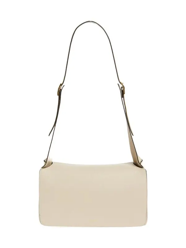 REE PROJECTS Florencia Soft Pebble Grain Leather Shoulder Bag - Beige