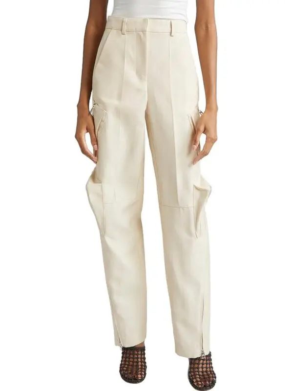 Jacquemus Le Cargo Atelier Pants - Light Beige