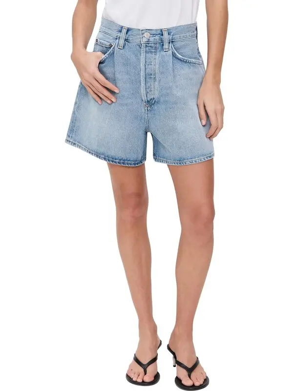 AGOLDE Rhoda Denim Shorts - Raft