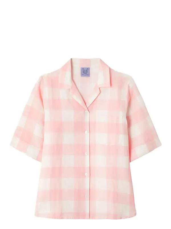 Thierry Colson Zouk Checked Shirt - Pink