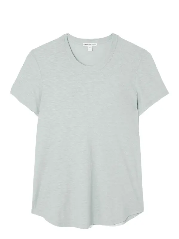 JAMES PERSE Slub Cotton-jersey T-shirt - Gray