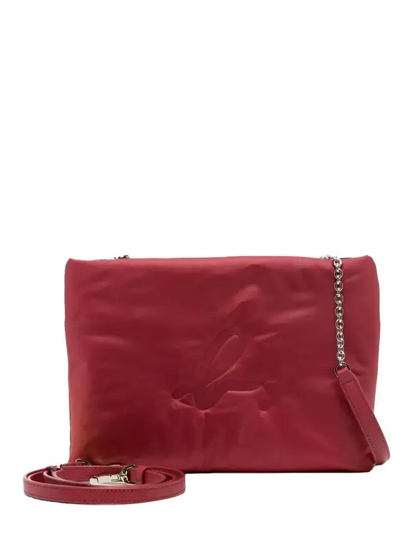 AGNÈS B. Logo Crossbody Bag - Red
