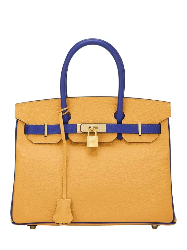 Hermès Birkin 30 Special Order Horseshoe Stamp Epsom Leather - Multi