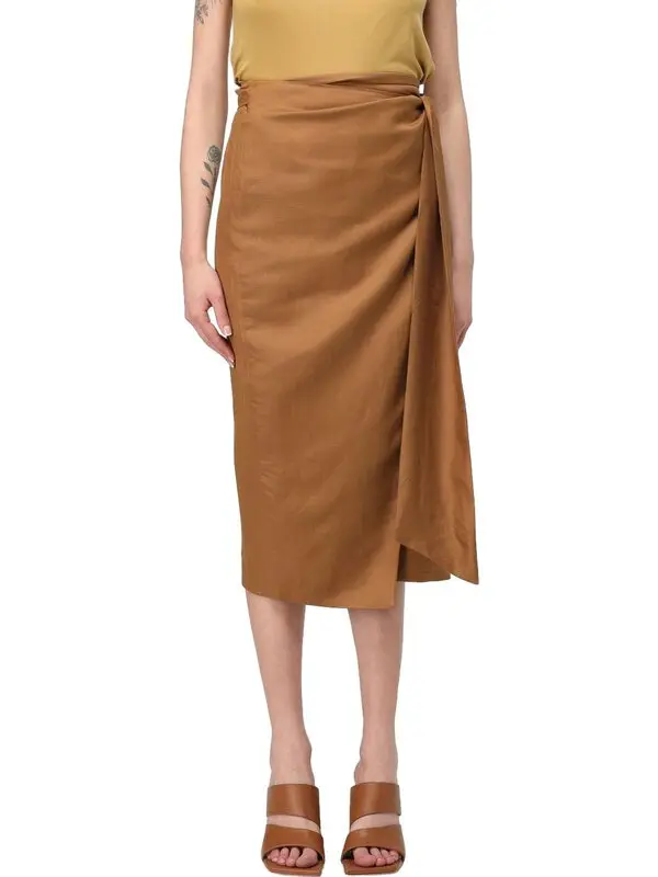 Max Mara Wrap Skirt - Tobacco