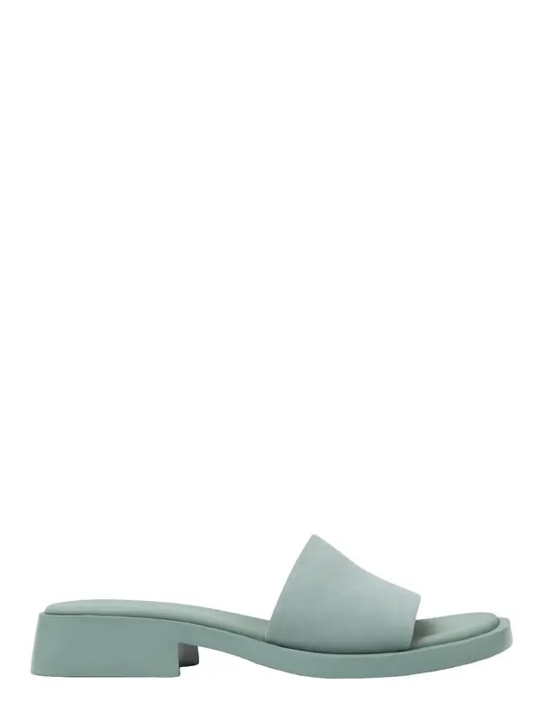 Camper Flat Sandal - Green