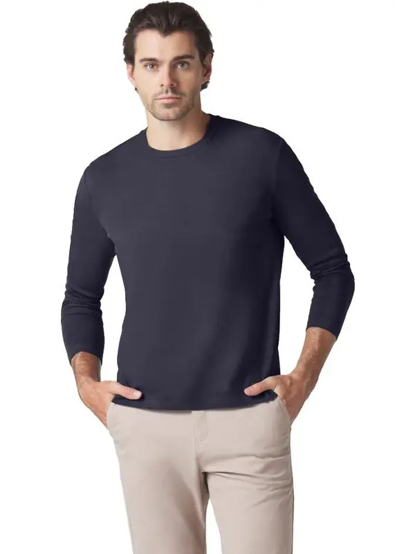 JACK ARCHER Precision Long Sleeve Shirt - Deep Blue